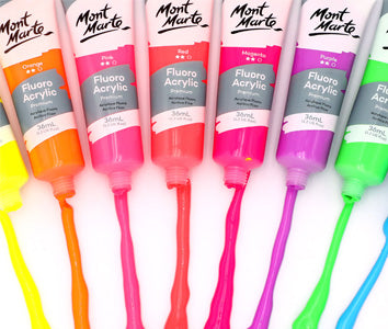 Fluorescent Paint Sets - The Neon Effect Your Art Needs – Mont Marte ...