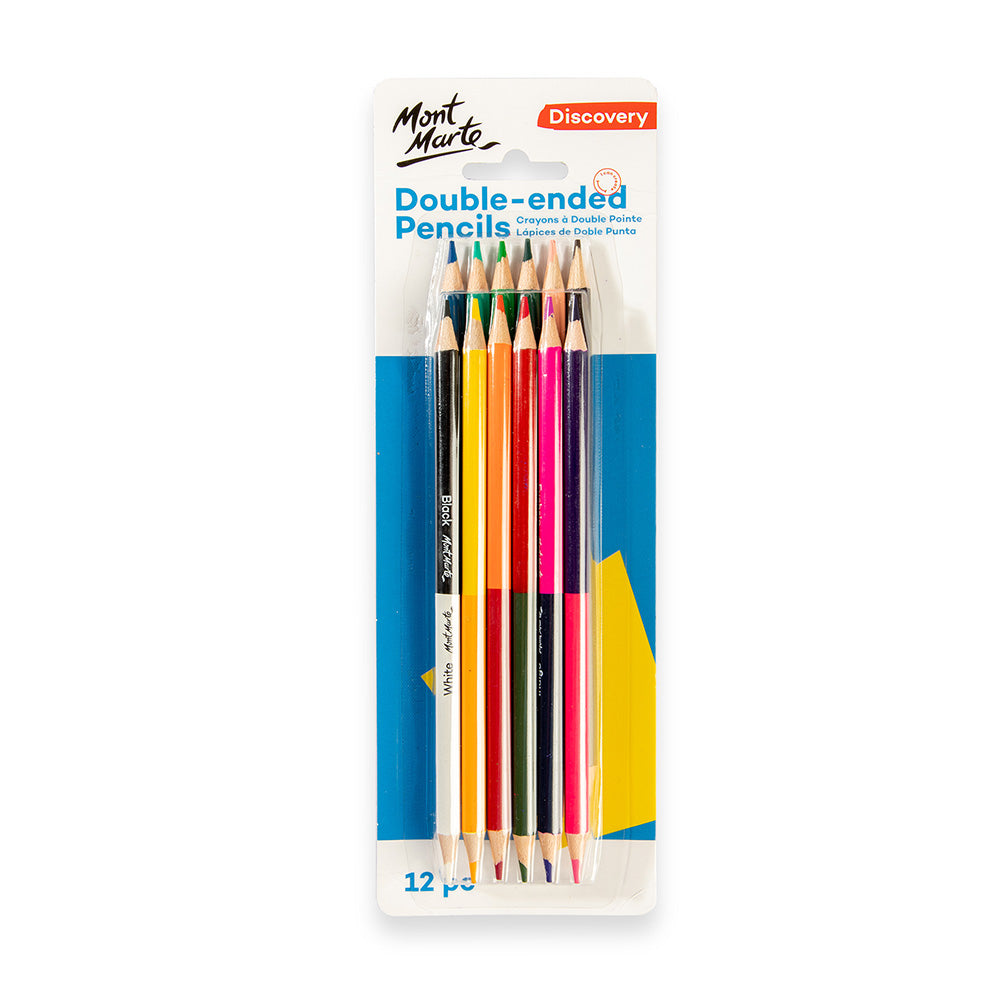 Mont Marte Double-ended Pencils Discovery 12pc
