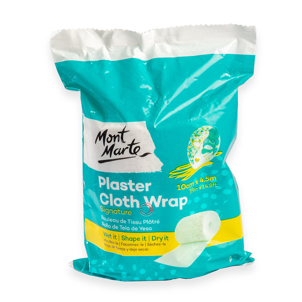 Plaster Cloth Wrap Signature 10cm x 4.6m (3.9in x 14.8ft) – Mont Marte