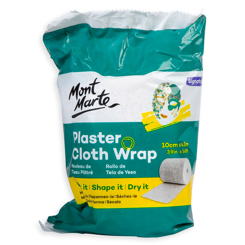 Plaster Cloth Wrap Signature 10cm x 4.6m – Mont Marte Australia