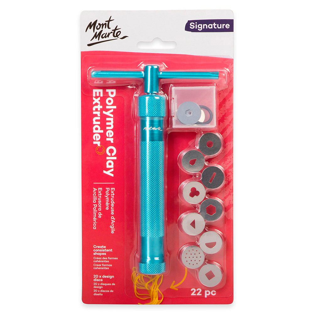 Mont Marte Polymer Clay Extruder Signature 22pc