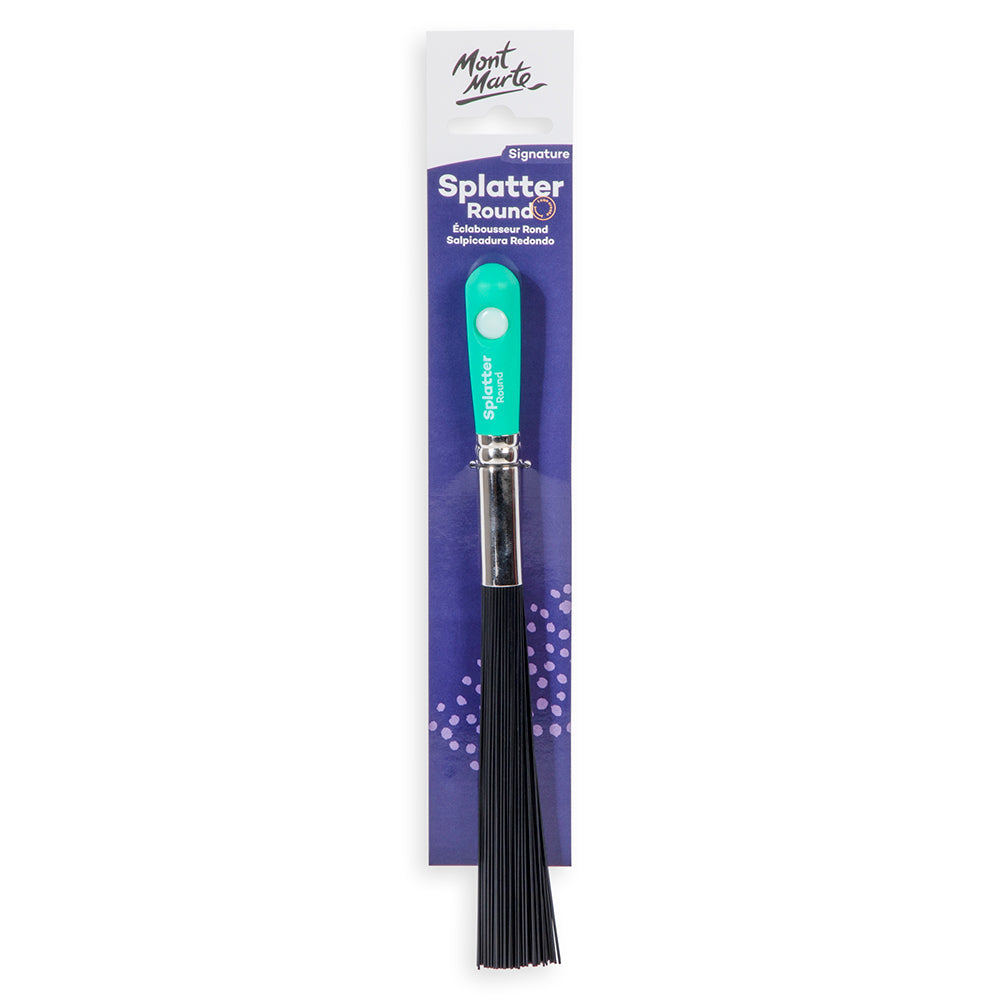 Splatter Round Brush Signature – Mont Marte Australia