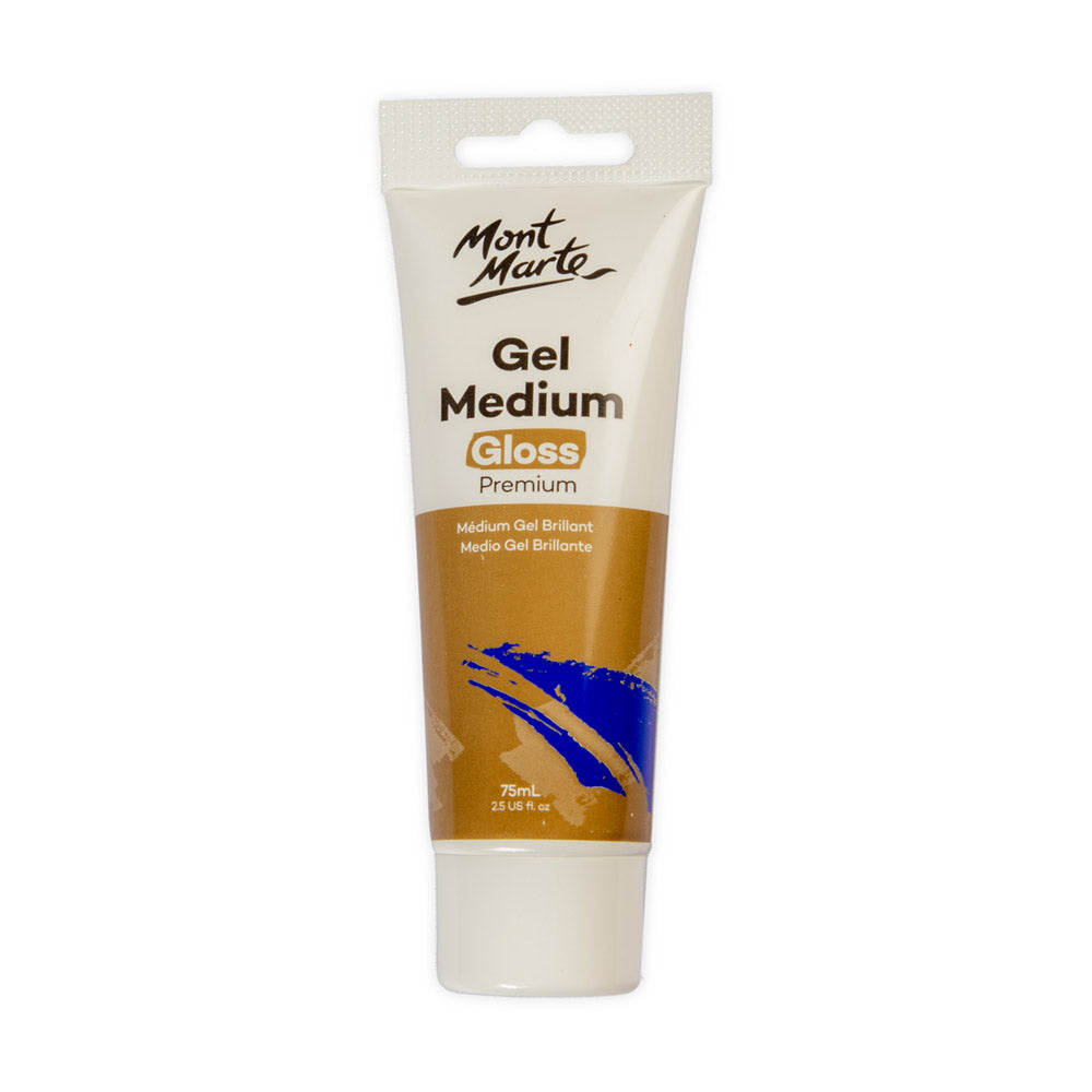 Gel Medium Gloss Premium 75ml – Mont Marte Australia