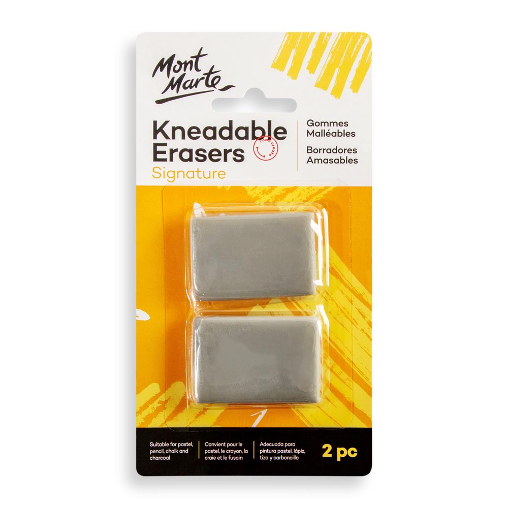 Kneadable Erasers Signature 2pc – Mont Marte