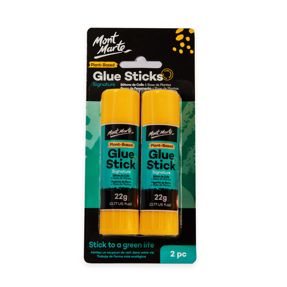 Plant-Based Glue Sticks Signature 2pc – Mont Marte