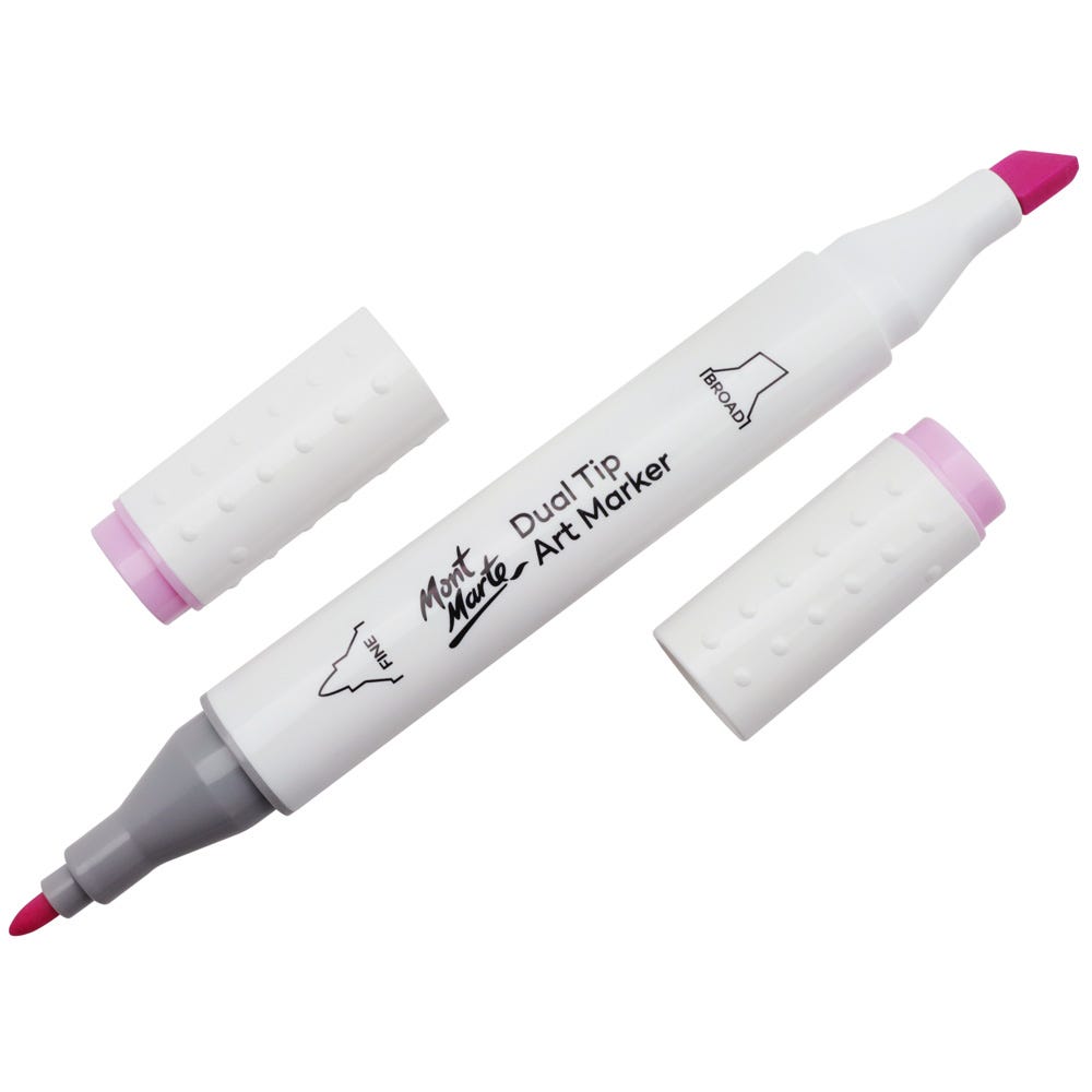 Dual Tip Art Marker Premium - Light Pink 138 – Mont Marte