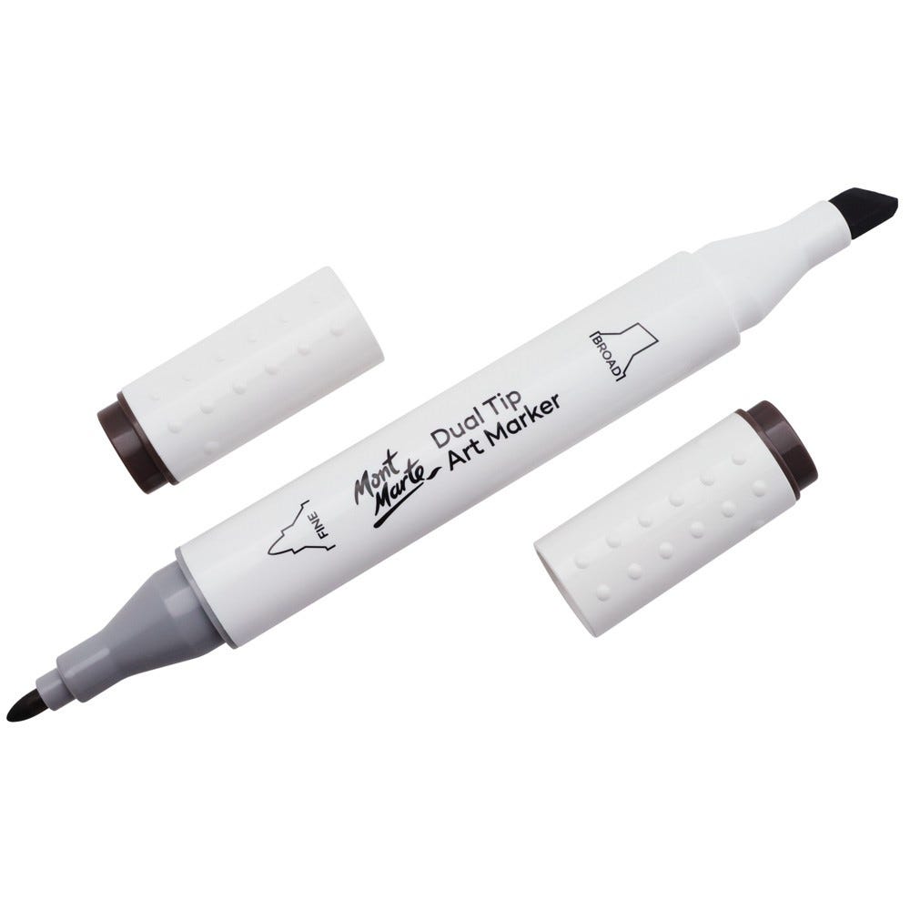 Dual Tip Art Marker Premium - Warm Grey WG7 – Mont Marte Australia