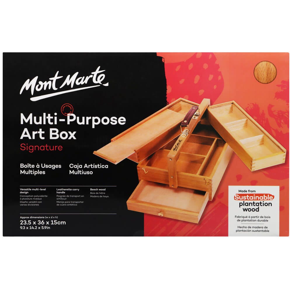 Multi-Purpose Art Box Signature – Mont Marte