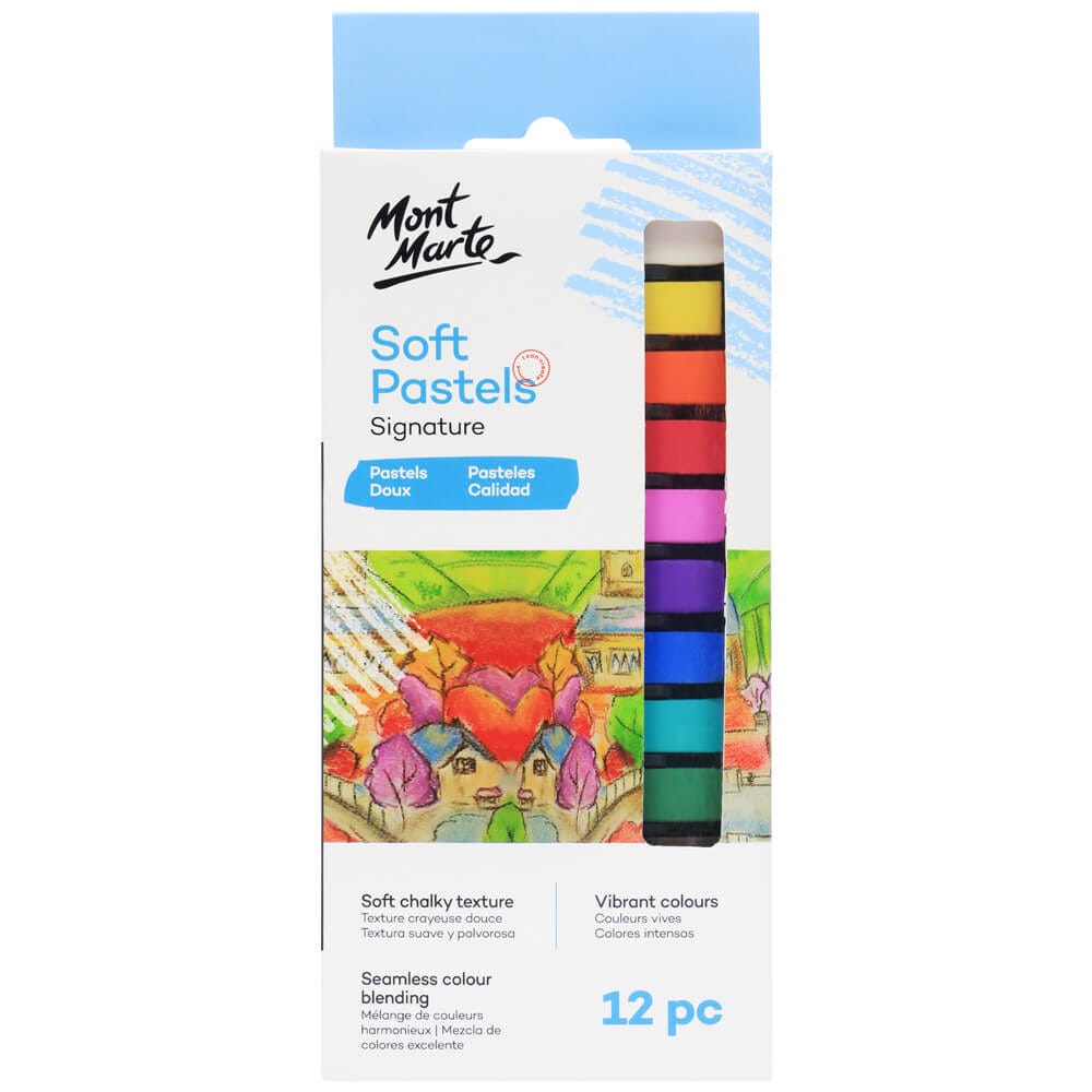 Soft Pastels Signature 12 Colours – Mont Marte