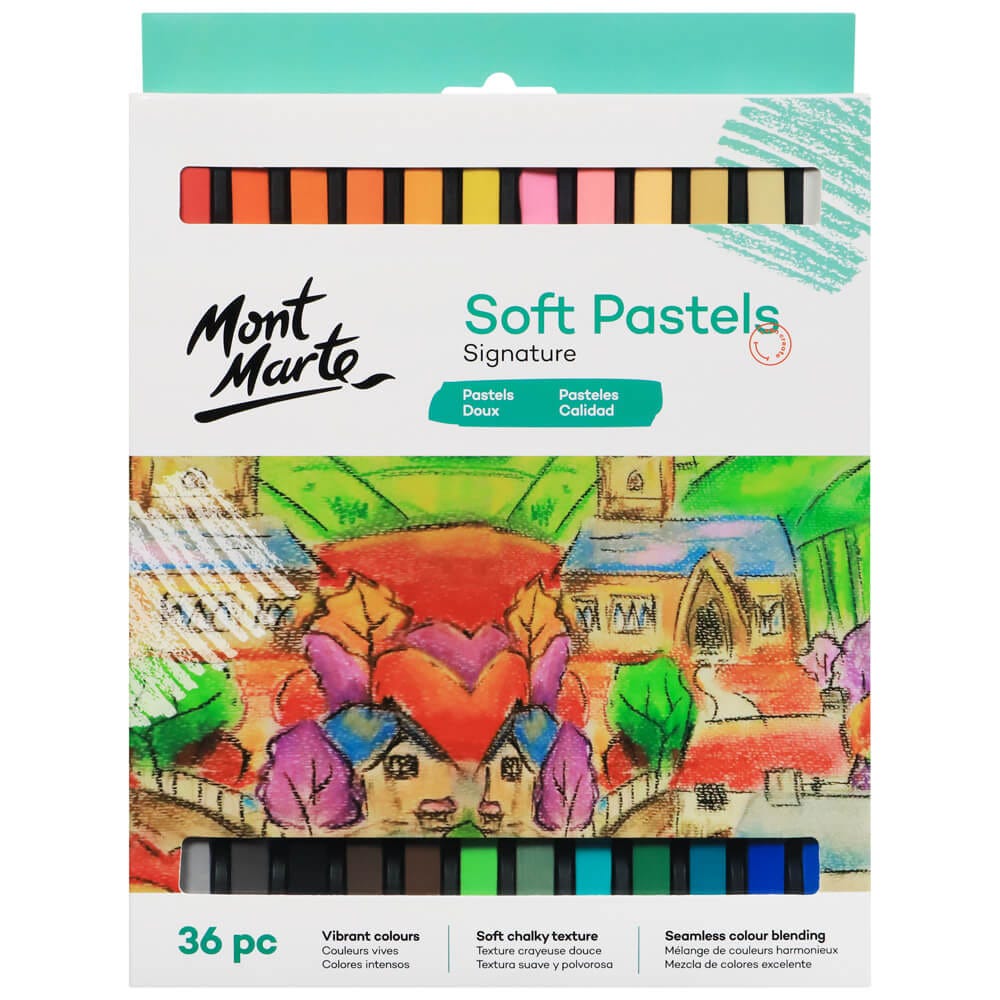 Signature Soft Pastels 36pc – Mont Marte